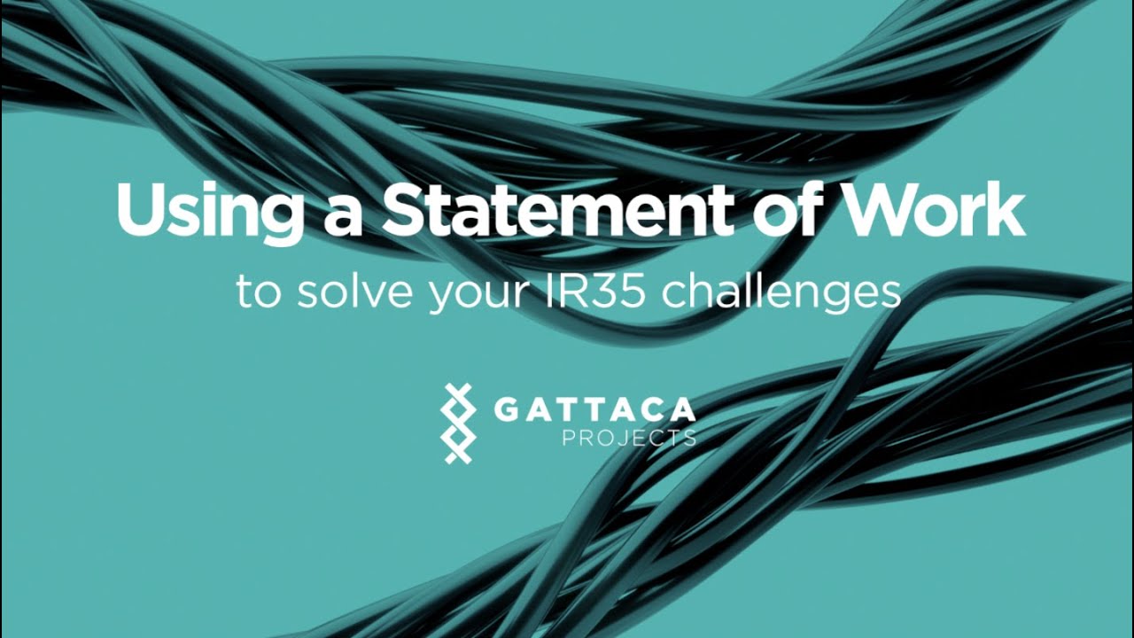 How to use a Statement of Work to solve your IR35 challenges - YouTube