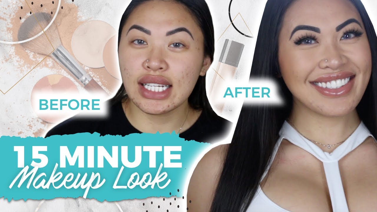 MY GO-TO 15 MINUTE MAKEUP ROUTINE! - YouTube