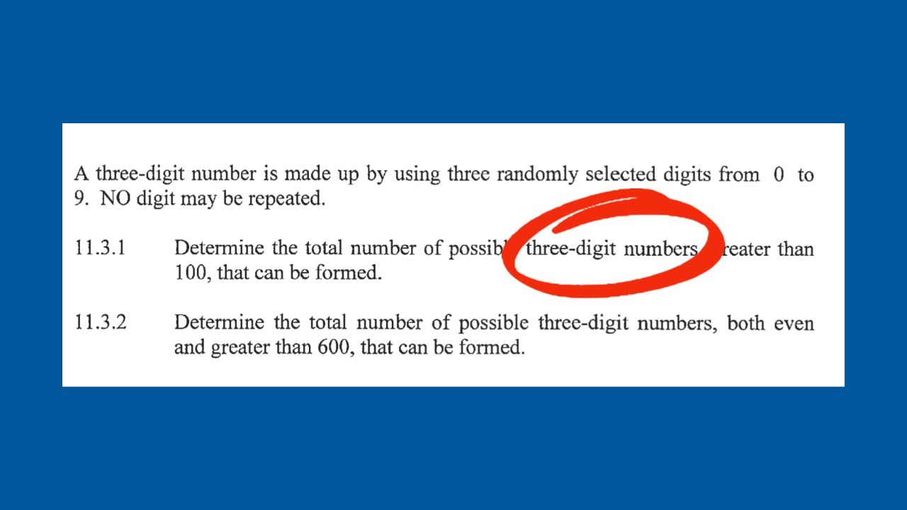 Probability Grade 12 Mathematics - YouTube
