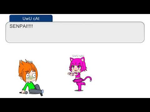 Pico meets an UwU Cat