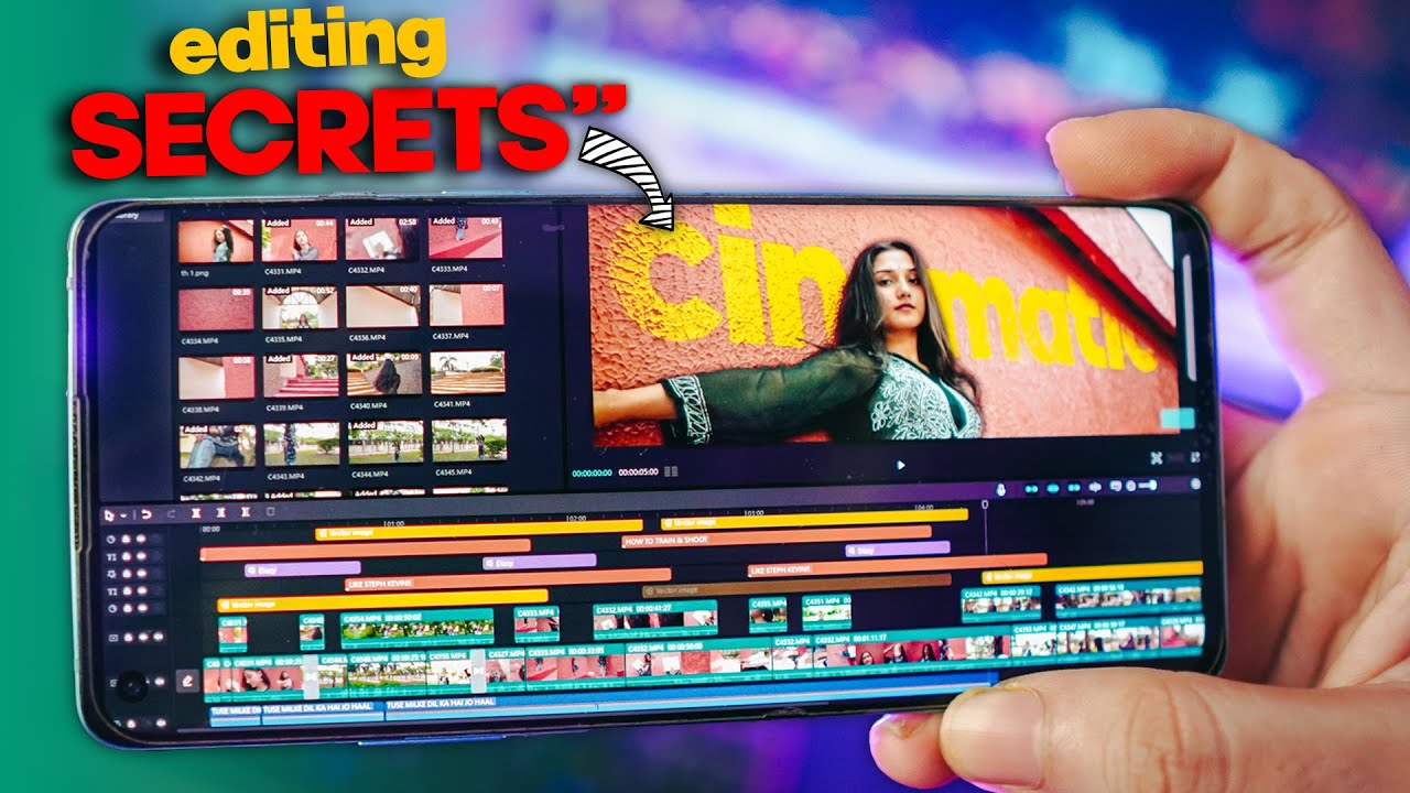 Top 5 Video Editing Apps For Android & IOS 🔥! Mobile Video Editing ...