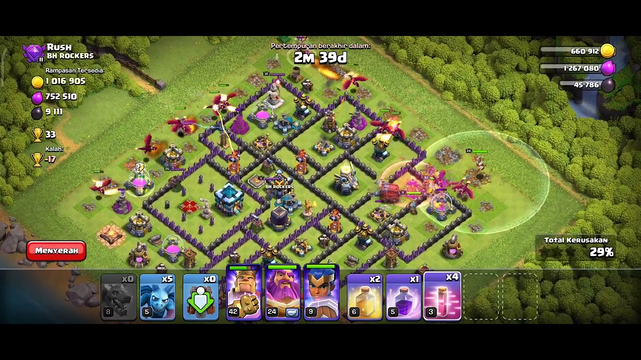 WAR COC TH 11 - YouTube