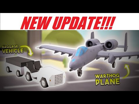 A-10 WARTHOG IN AIRPORT TYCOON!! | Roblox: Airport Tycoon - YouTube