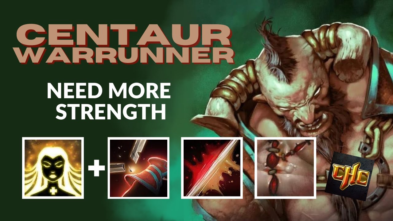HEALER + RETALIATE | STRENGTH STACKING CENTAUR | CUSTOM HERO CLASH DOTA ...