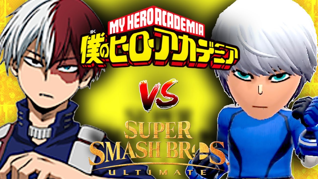 Shoto Todoroki | MY HERO ACADEMIA vs SUPER SMASH BROTHERS! - YouTube