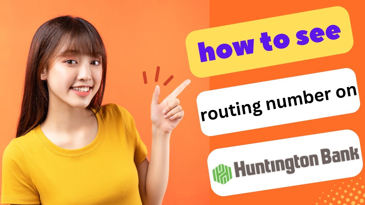 HOW TO SEE YOUR ROUTING NUMBER ON HUNTINGTON BANK APP 2025! (FULL GUIDE ...
