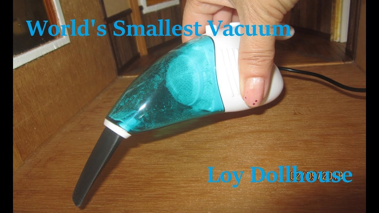 World's Smallest Vacuum - YouTube