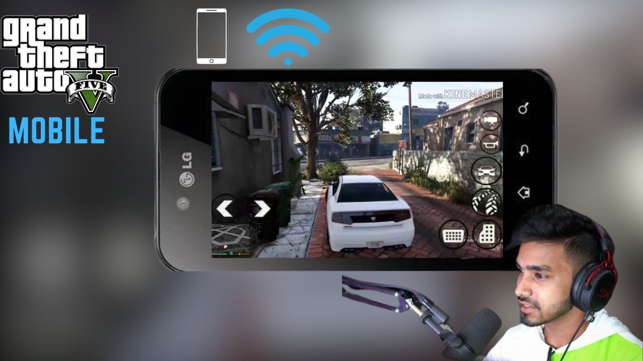GTA V Mobile for android/IOS gameplay fan-made open world game - YouTube
