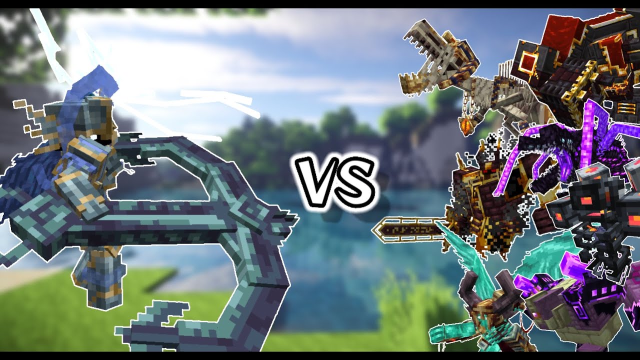 Scylla VS L_Ender 's Cataclysm | Minecraft Mob Battle - YouTube