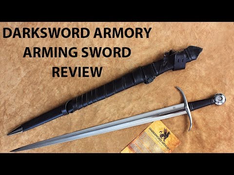 Darksword Armory's Arming Sword Review - YouTube