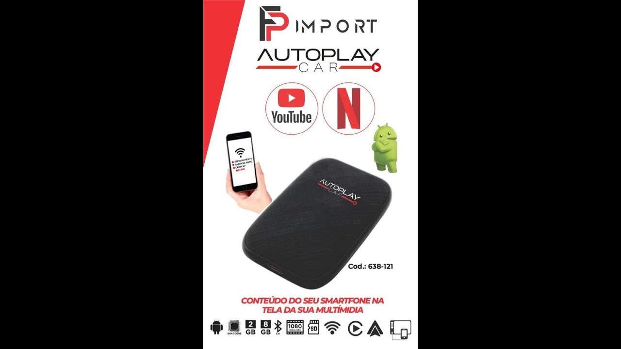 Streming Box Automotivo Autoplay Car FP IMPORT - YouTube