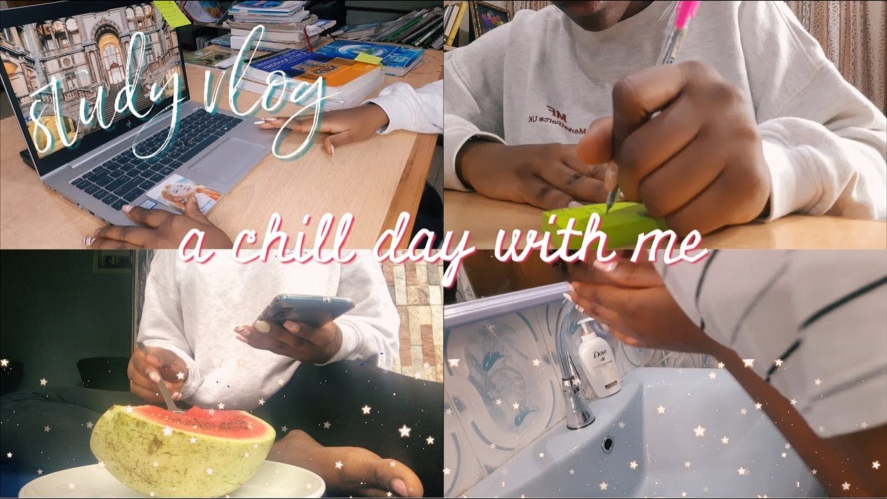 a chill day with me🌦|study vlog - YouTube