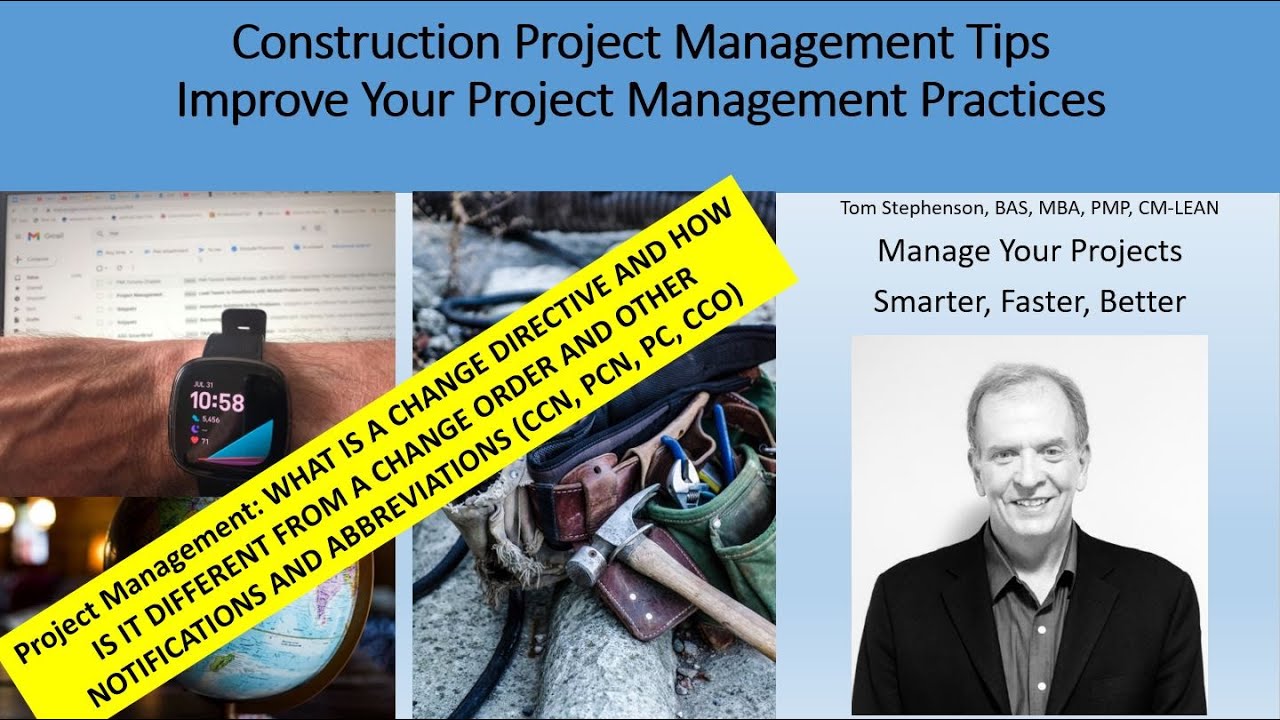 CONSTRUCTION PM TIPS: WHAT IS A CHANGE DIRECTIVE & HOW IS IT DIFFERENT ...