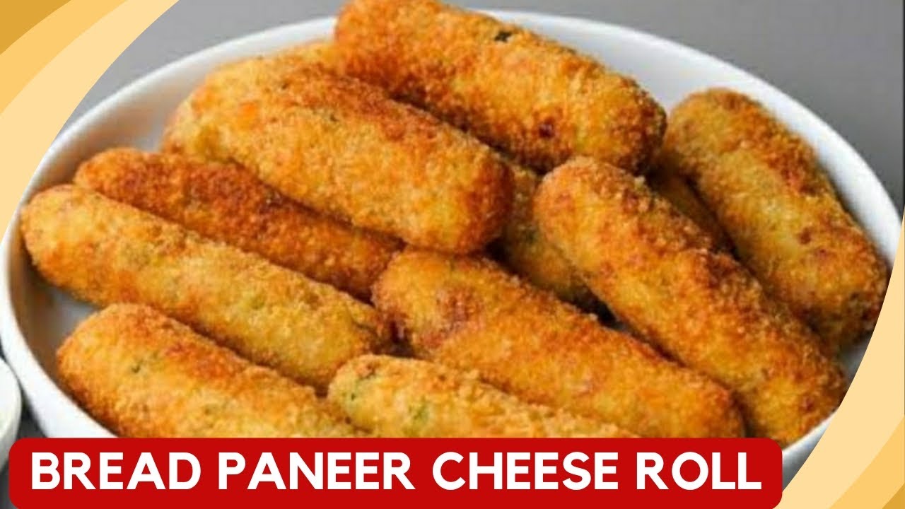Bread Paneer Cheese Roll l Quick Iftar Recipes - YouTube