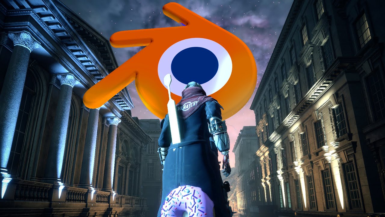 [MOD SHOWCASE] I learned Blender just so I could put a Donut in DMC5 ...