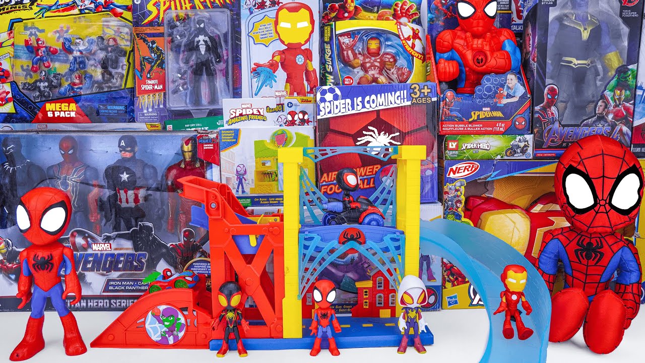 Marvel Spiderman Collection Unboxing Review | LEGO Marvel Web Squad ...
