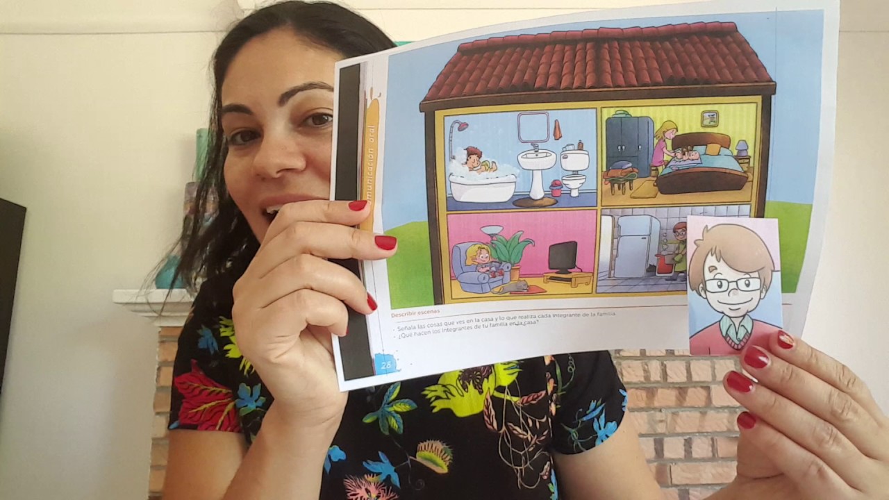 Game: Part of the house and family - El juego de las partes de la casa ...