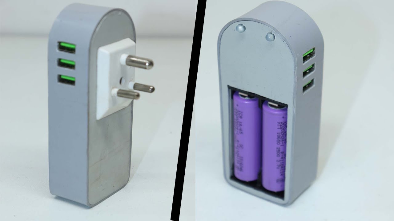 DIY Two-in-One Charger: Power Up Your Mobile and Lithium Battery with ...