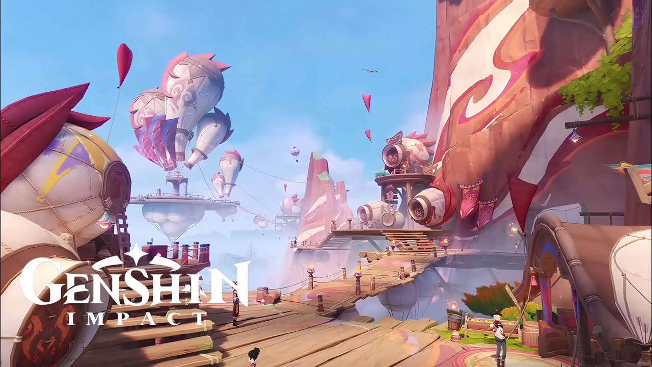 All The Pretty Courses • Flower-Feather Clan OST 2 (Day) | Genshin ...