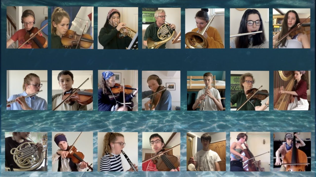 Devon Youth Symphony Orchestra plays Pirates - YouTube