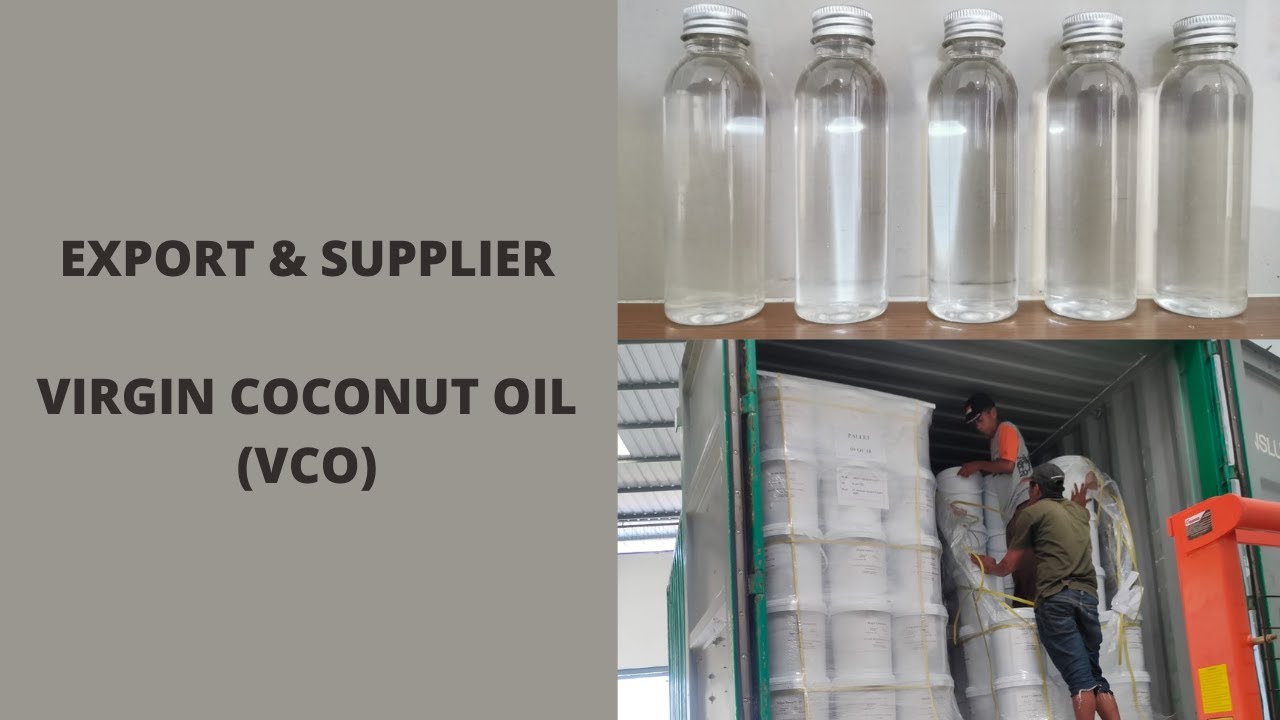 VCO VIRGIN COCONUT OIL | EKSPOR VCO | SUPPLIER VCO - YouTube