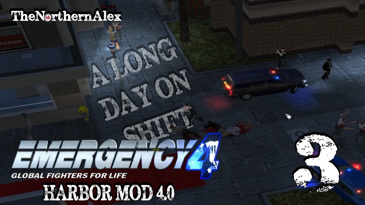 Emergency 4| A long day on shift| Harbor City Mod -Episode 3- - YouTube