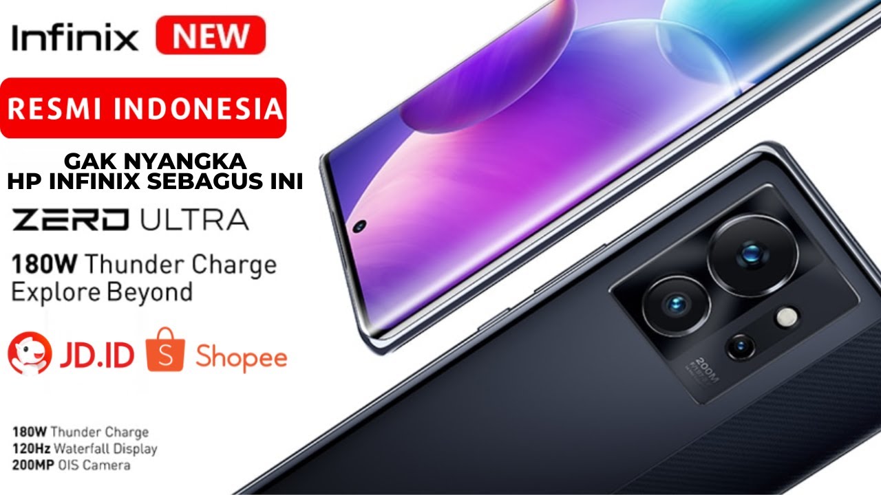 RESMI !! INFINIX ZERO ULTRA 5G AKHIRNYA RILIS INDONESIA - HARGA DAN ...