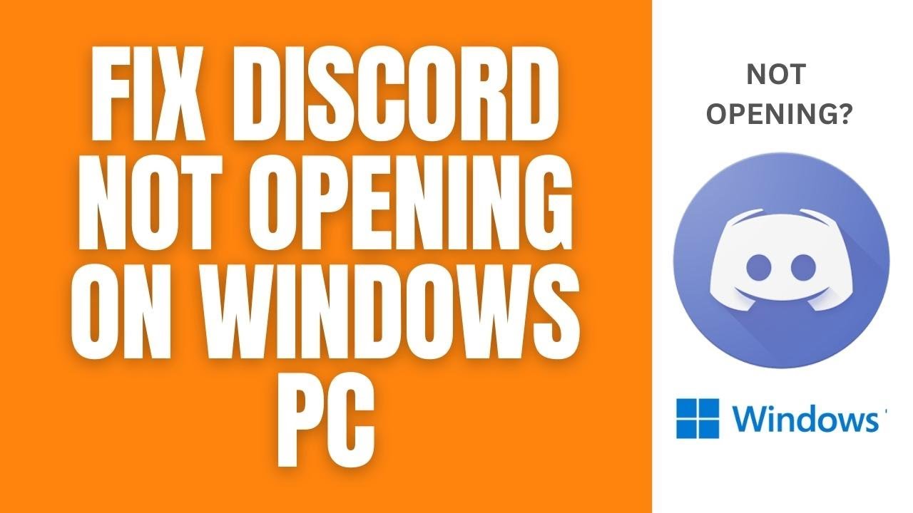 How to Fix Discord Not Opening On Windows PC/Laptop. - YouTube
