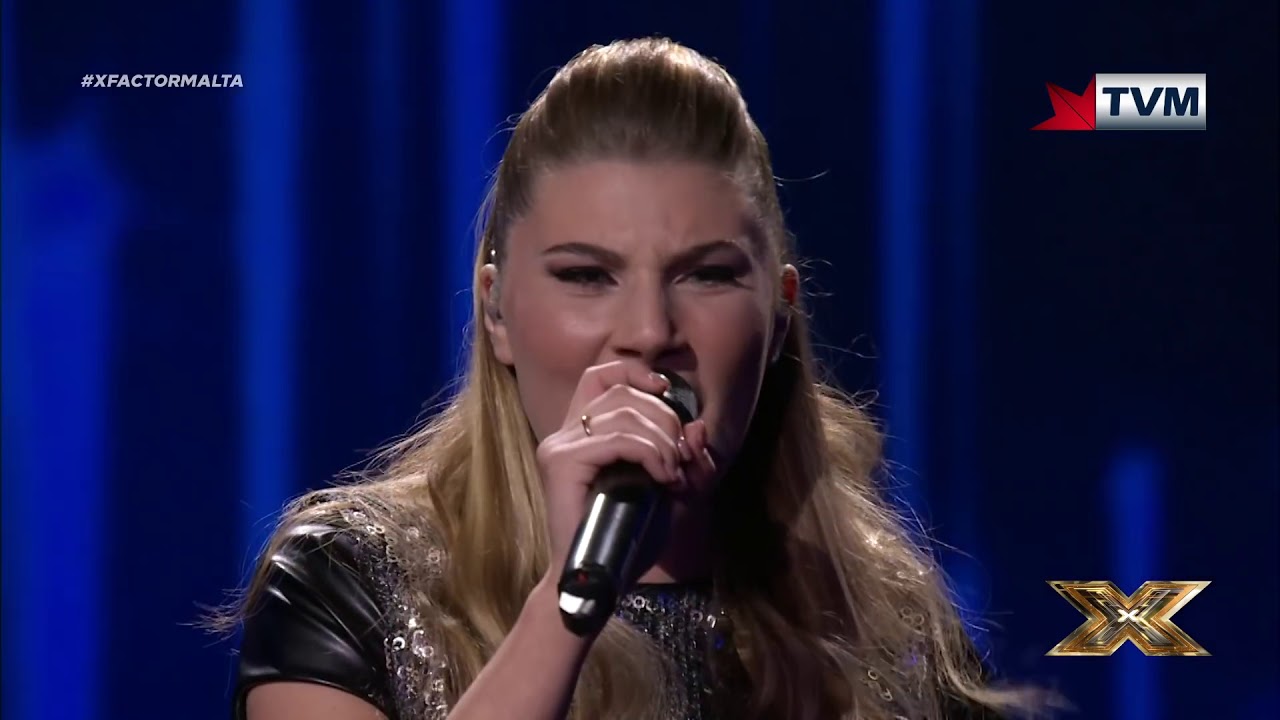 Michela Pace - Shallow on X Factor Malta | Live Show 3 - YouTube