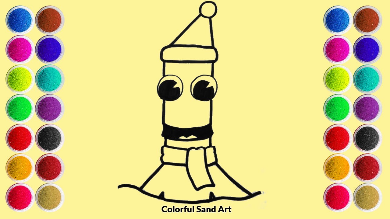 Sand Painting Art ( Roblox - Green Rainbow Friends ) Draw, Cut and ...