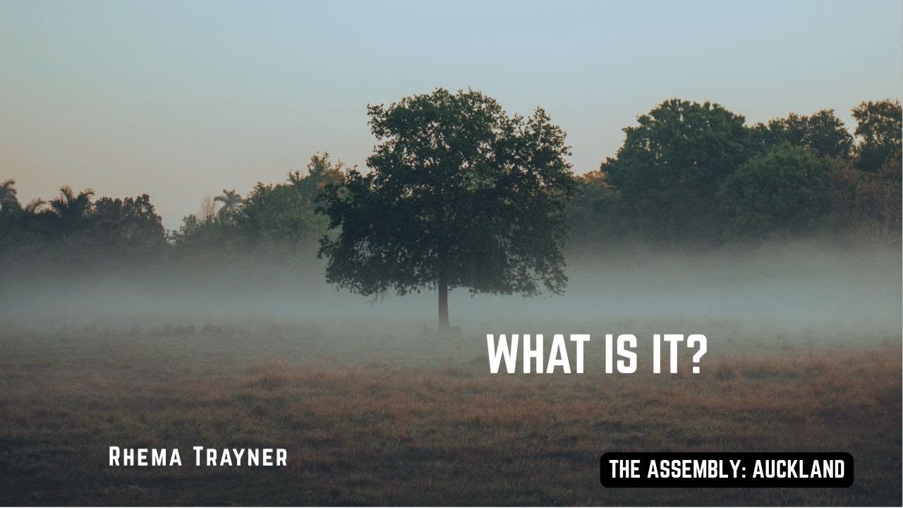 What Is It? | Rhema Trayner - YouTube