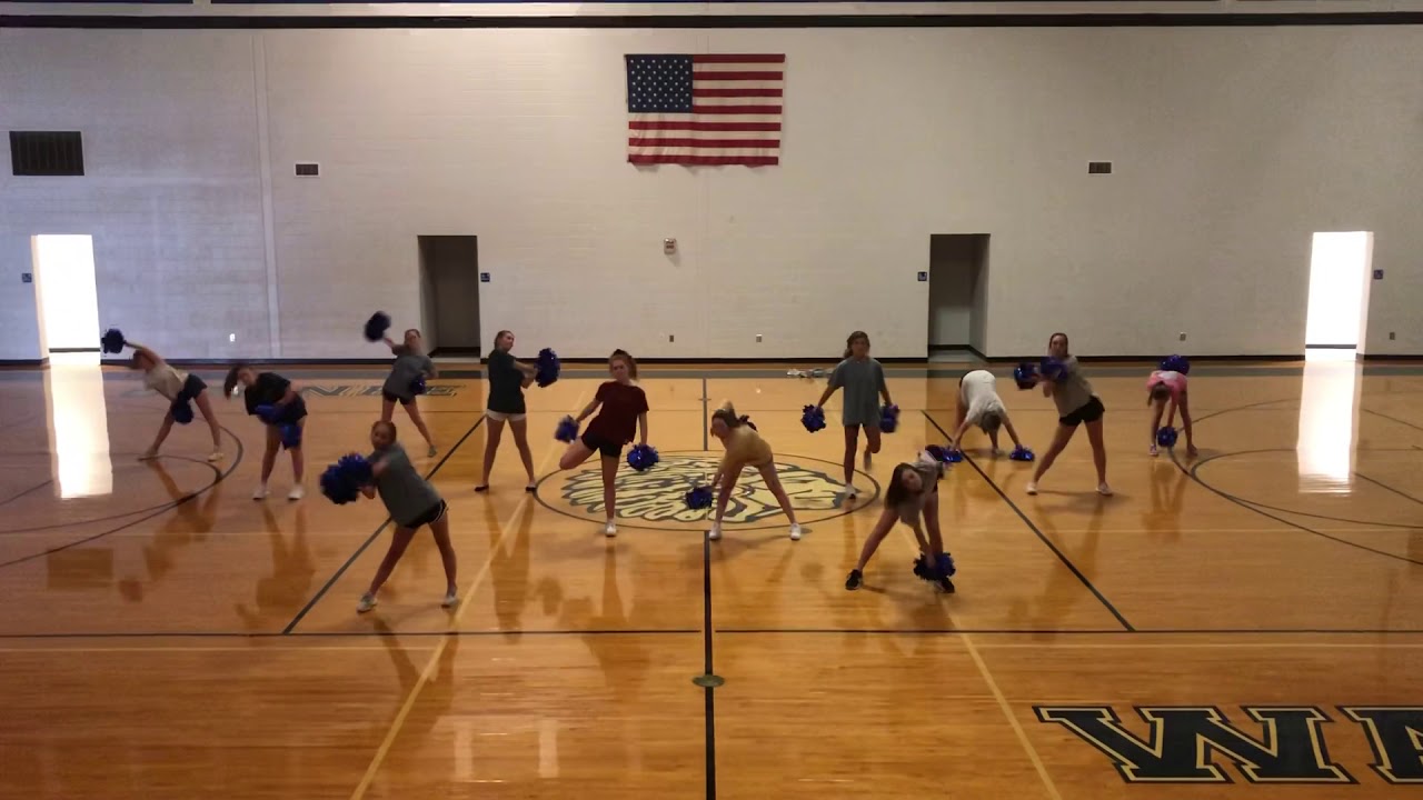 Full Team, Team Routine as a full group, Practice 2, 9/15/19 - YouTube