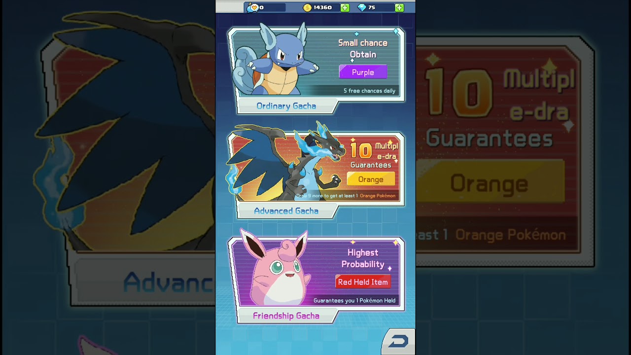 试玩(Monster Gotcha) pokemon game - YouTube