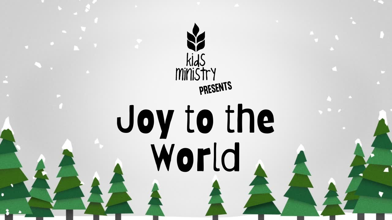 Joy to the World | Kids Christmas Worship - YouTube