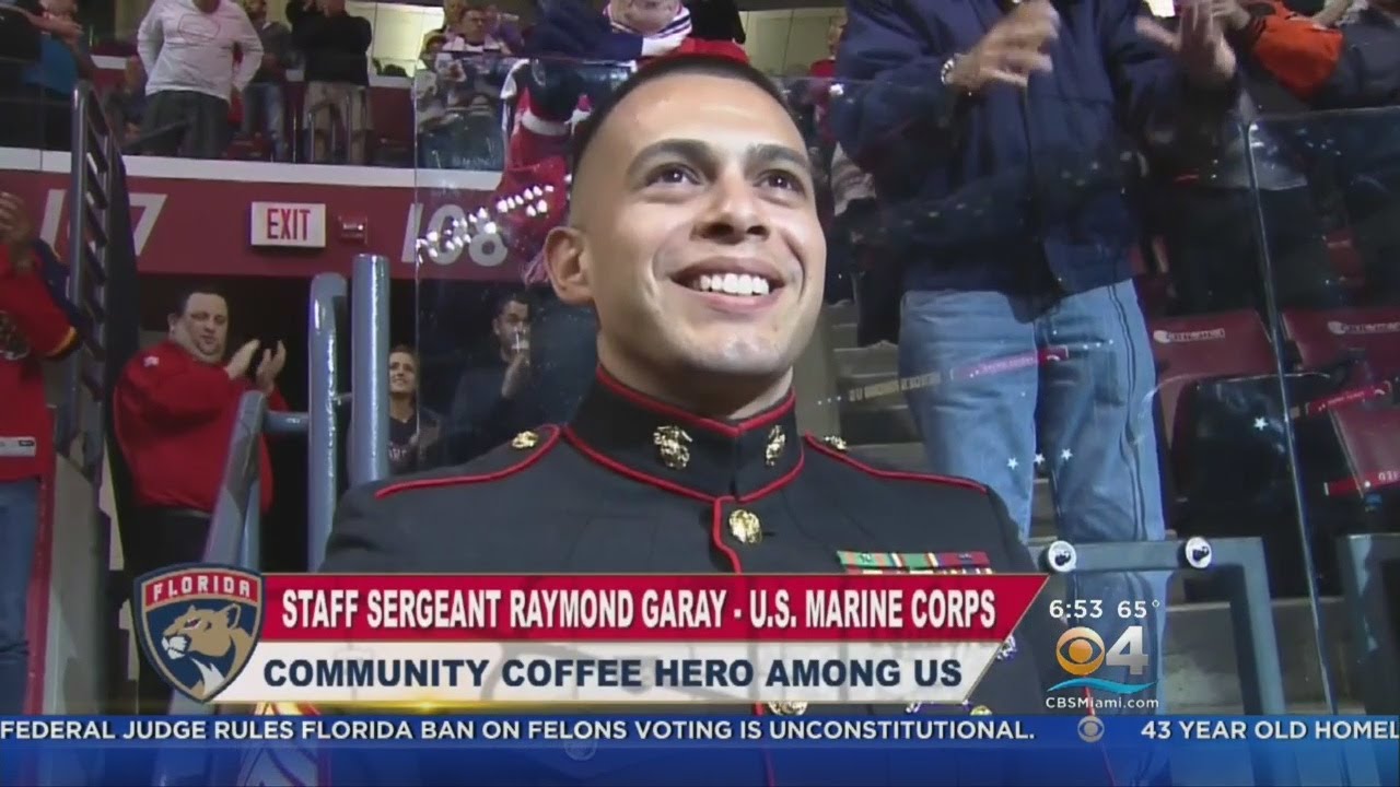 Heroes Among Us: Marine Corp Staff Sgt. Raymond Garay - YouTube
