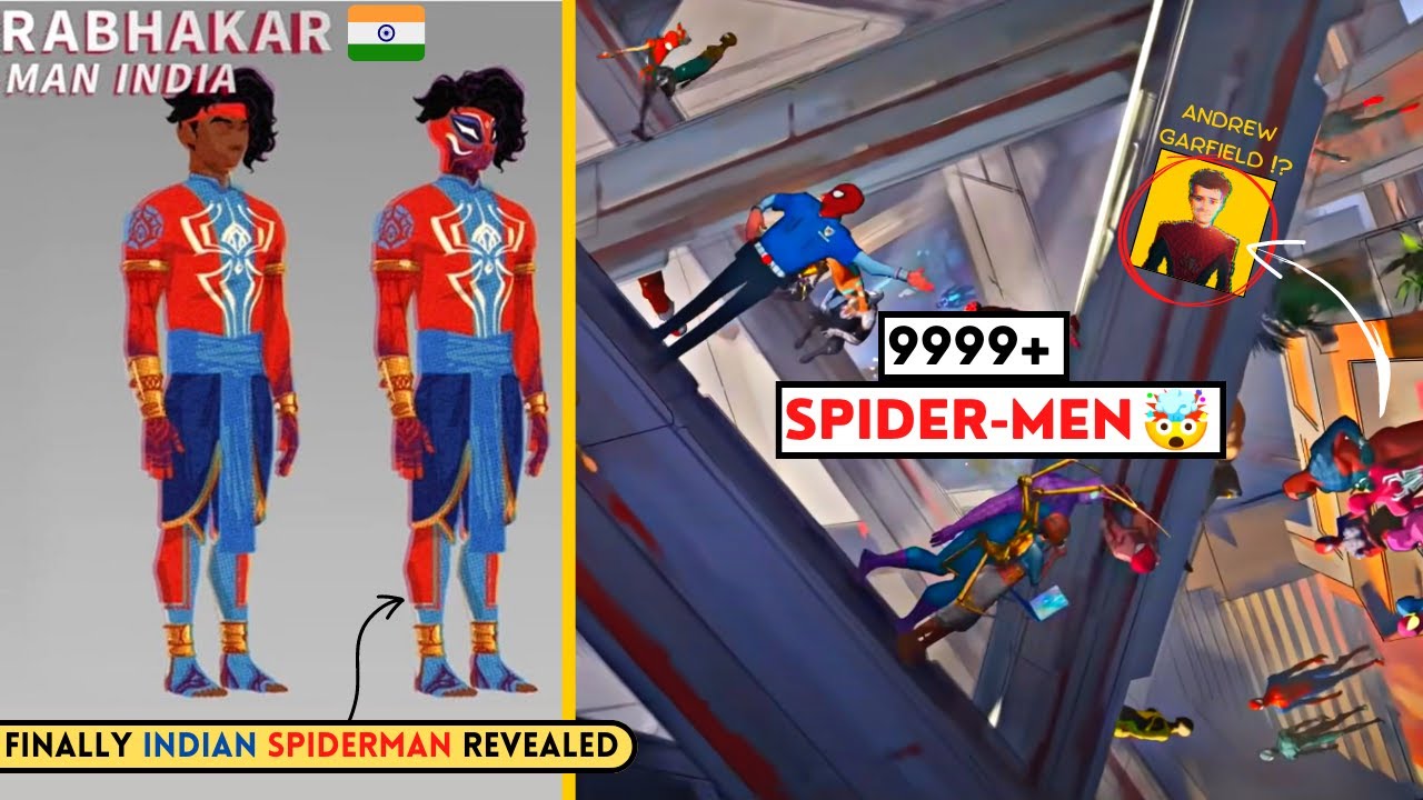 Every Spiderman In 74 Secs In Spider Man Across The Spider Verse Youtube