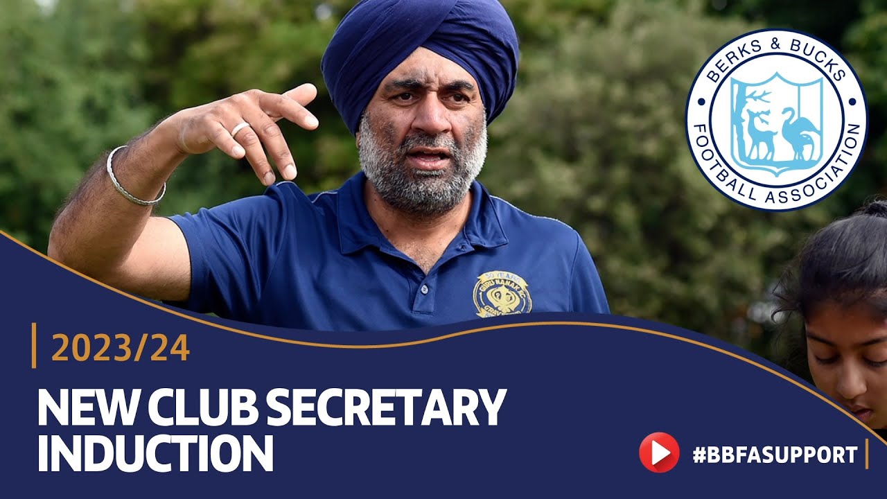 Football Volunteer Induction - Club Secretary - 2023/24 - YouTube