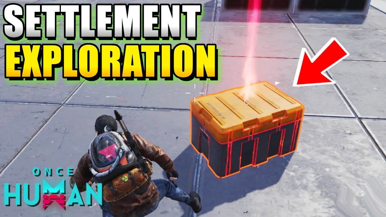Once Human How to Complete Settlement Exploration Tasks - YouTube