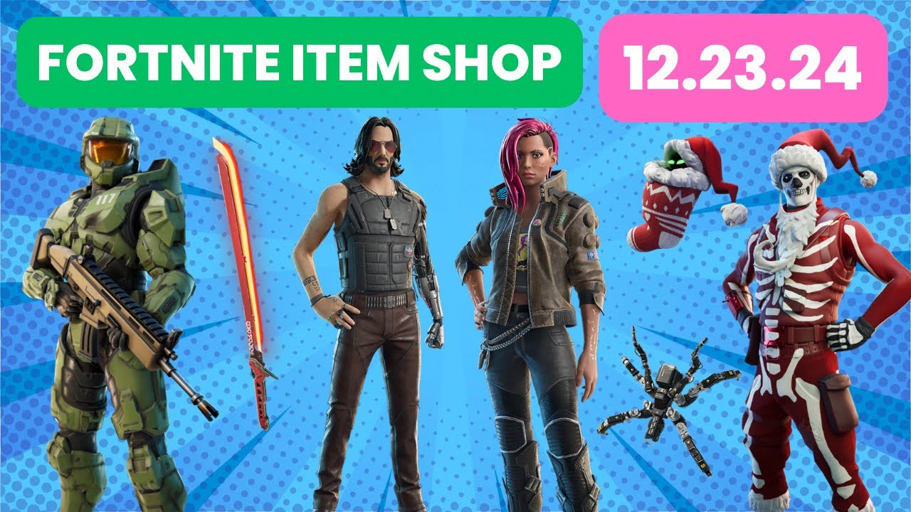 Fortnite Item Shop Live 12.23.24 - YouTube