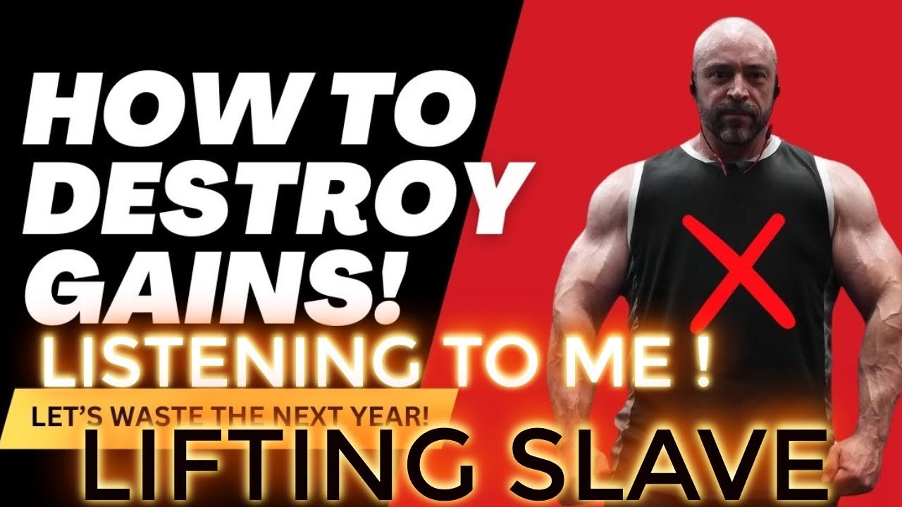 How I'll Completely Destroy Your Muscle Gains In 2025 Listening To Me Steve Shaw@MassiveIron ...