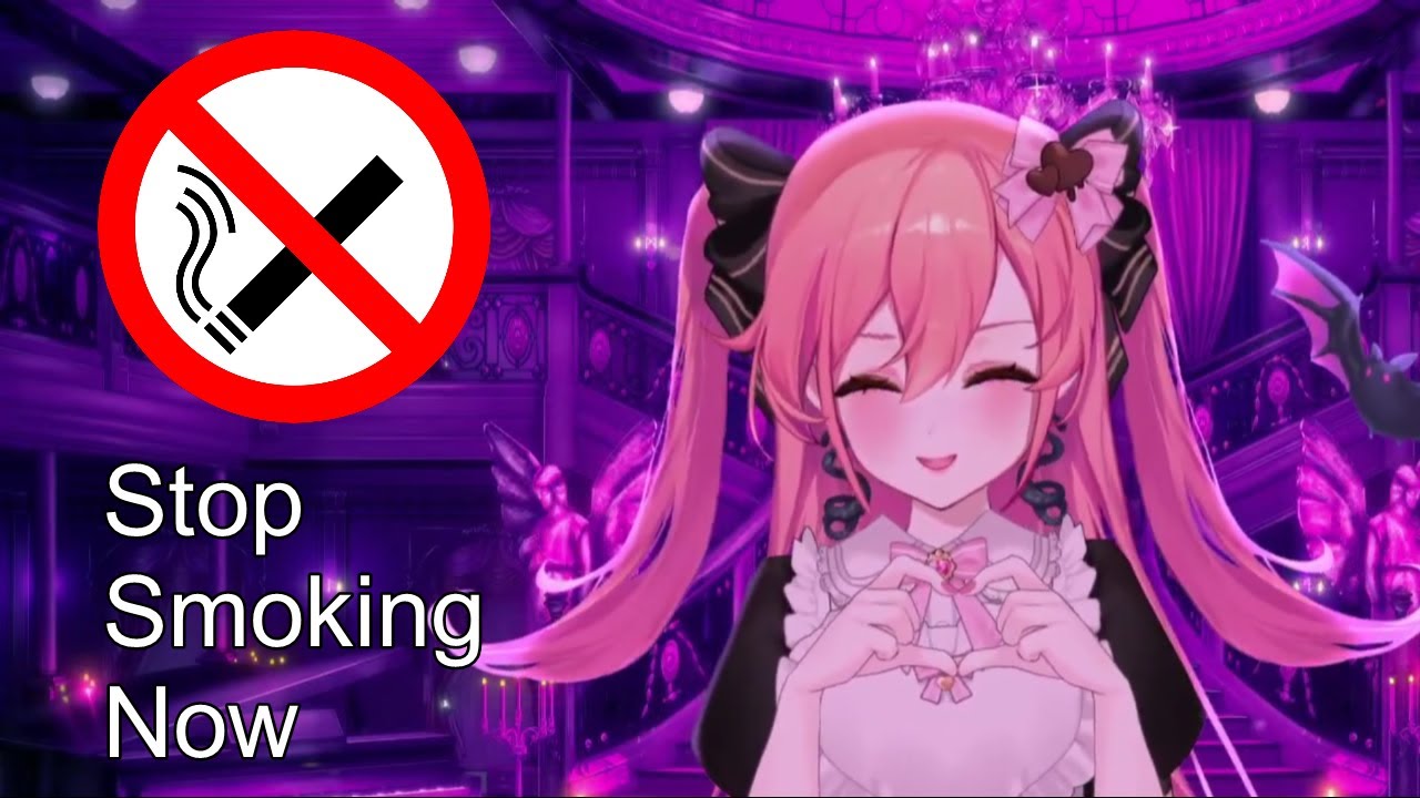 Evil Woman Tells YOU to STOP Smoking For Your Own Health - YouTube