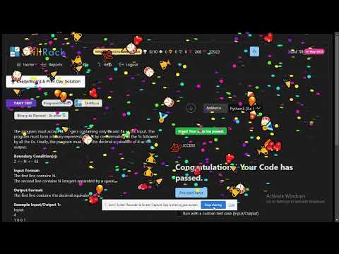 SKILLRACK|DAILY TEST|20/10/2023|PYTHON|skillrack daily challenge today ...