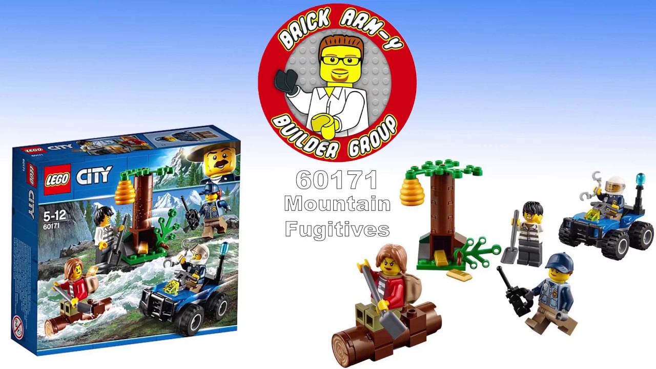 Lego City 60171 Mountain Fugitives Speed Build - YouTube