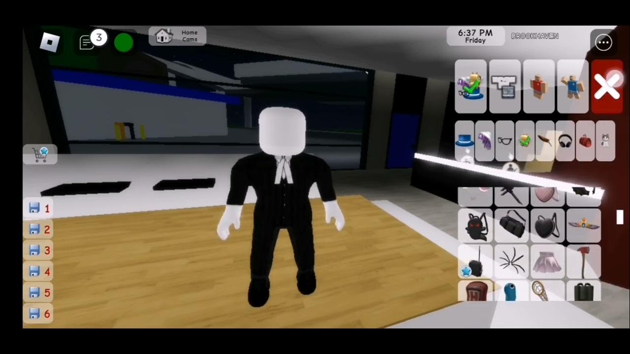 How to make slender man in brooke haven. - YouTube