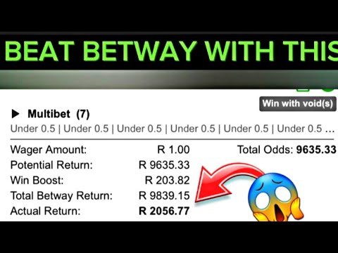 I stoped losing money //since i Descoverd this betway strategy!!😱🤑🎉 ...