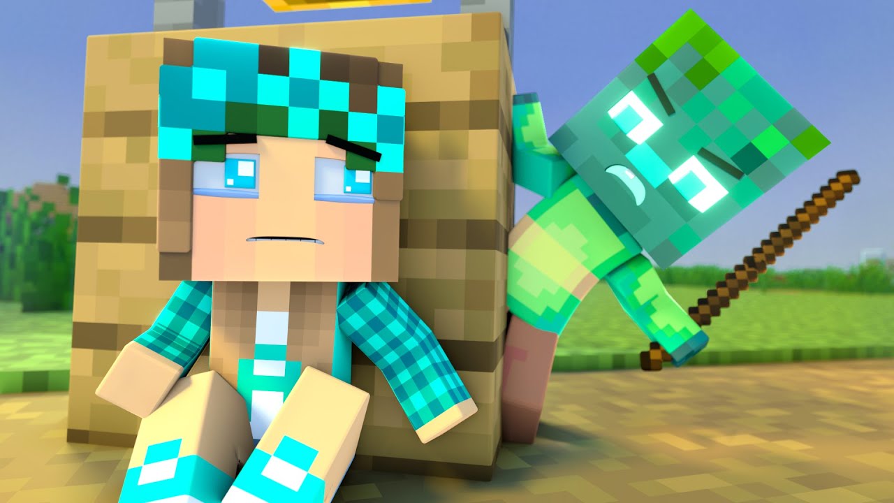 The minecraft life of Steve and Alex | Drowned | Minecraft animation ...