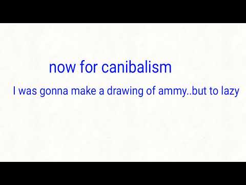 difference between vore and canibalism (and a question for @ammythehorrolf8287 )