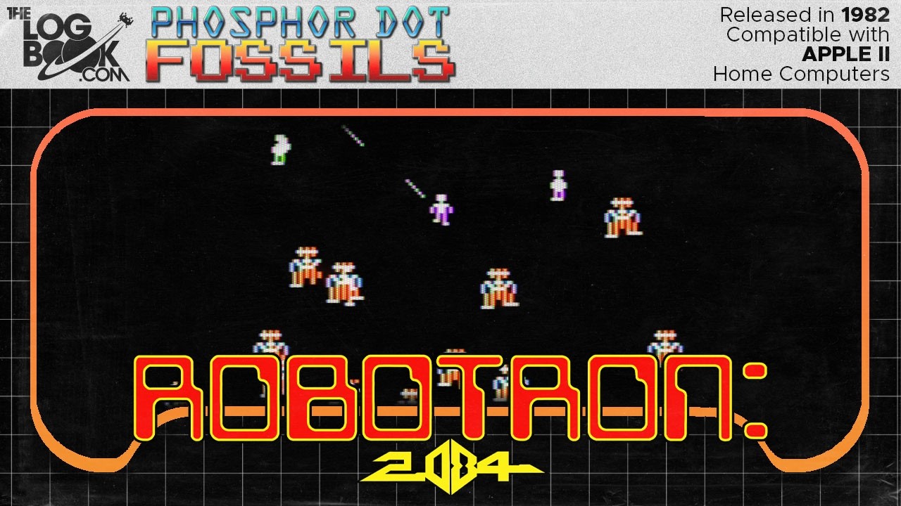 Phosphor Dot Fossils: Robotron (Apple II, 1982) - YouTube