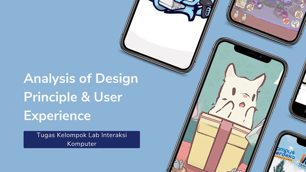 Analysis of Design Principle & User Experience - YouTube