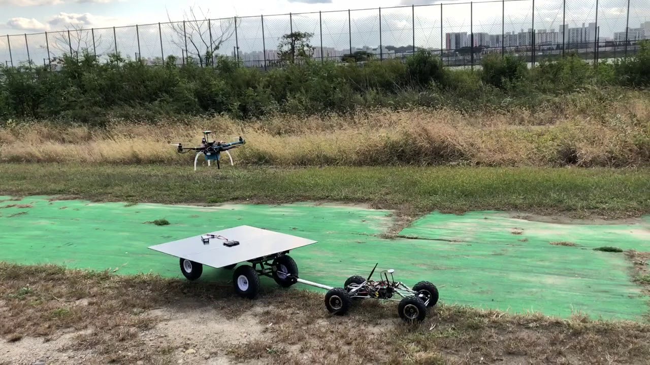 Auto Landing on Moving Target 2 - YouTube